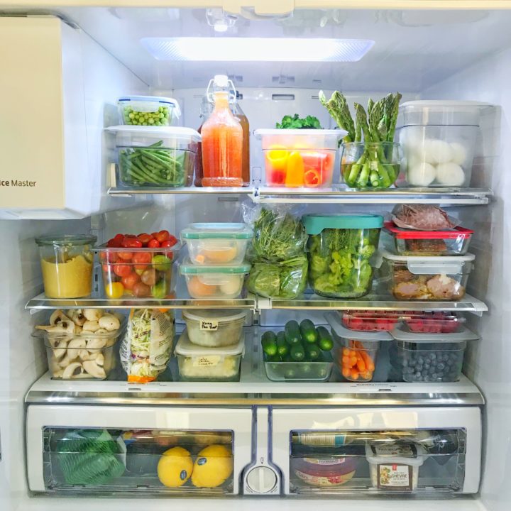5 Easy tips to get you a meal prep fridge! - Meal Plan Addict