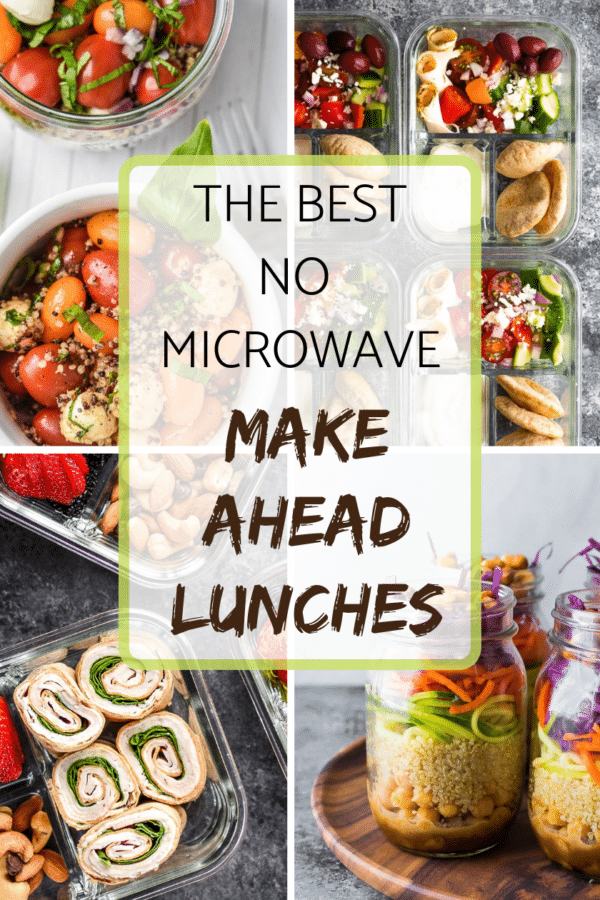 The Best No Microwave Make Ahead Lunches - Meal Plan Addict