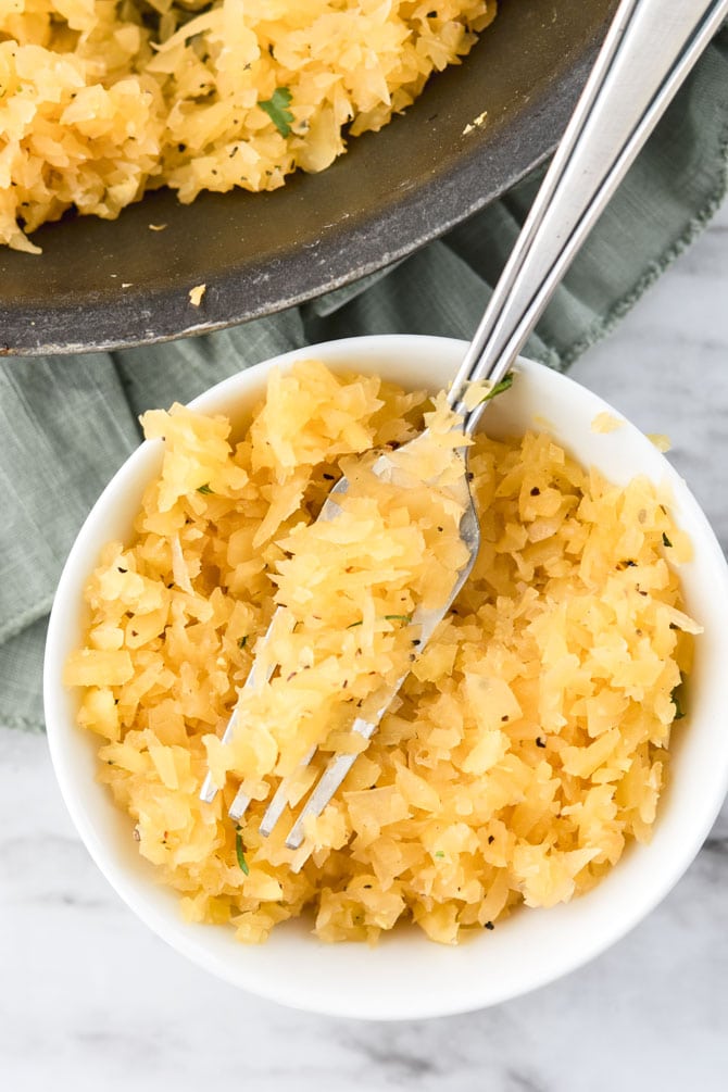 How to make Rutabaga Rice - Meal Plan Addict