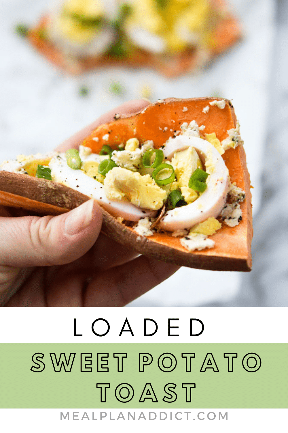 Loaded Sweet Potato Toast (using your toaster!) - Meal Plan Addict