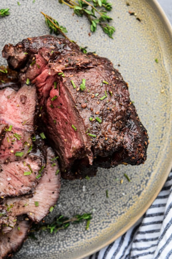 Instant Vortex Rotisserie Roast Beef - Meal Plan Addict