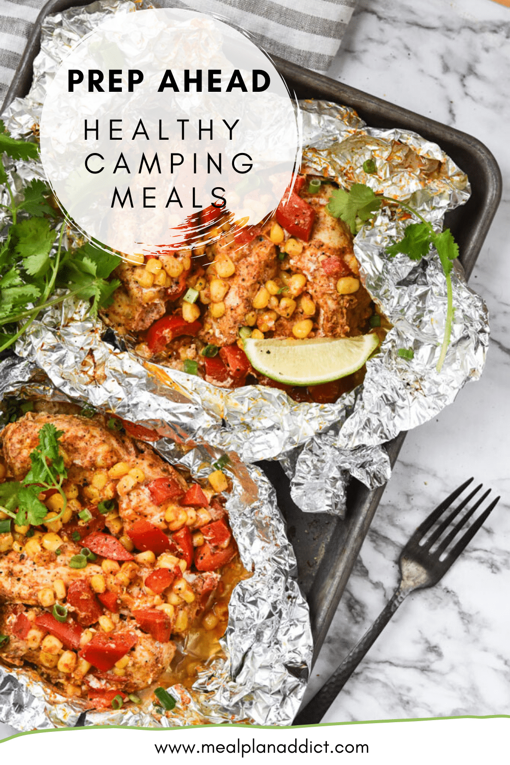 Prep Ahead Healthy Camping Meals {Fill Your Freezer} - Meal Plan Addict
