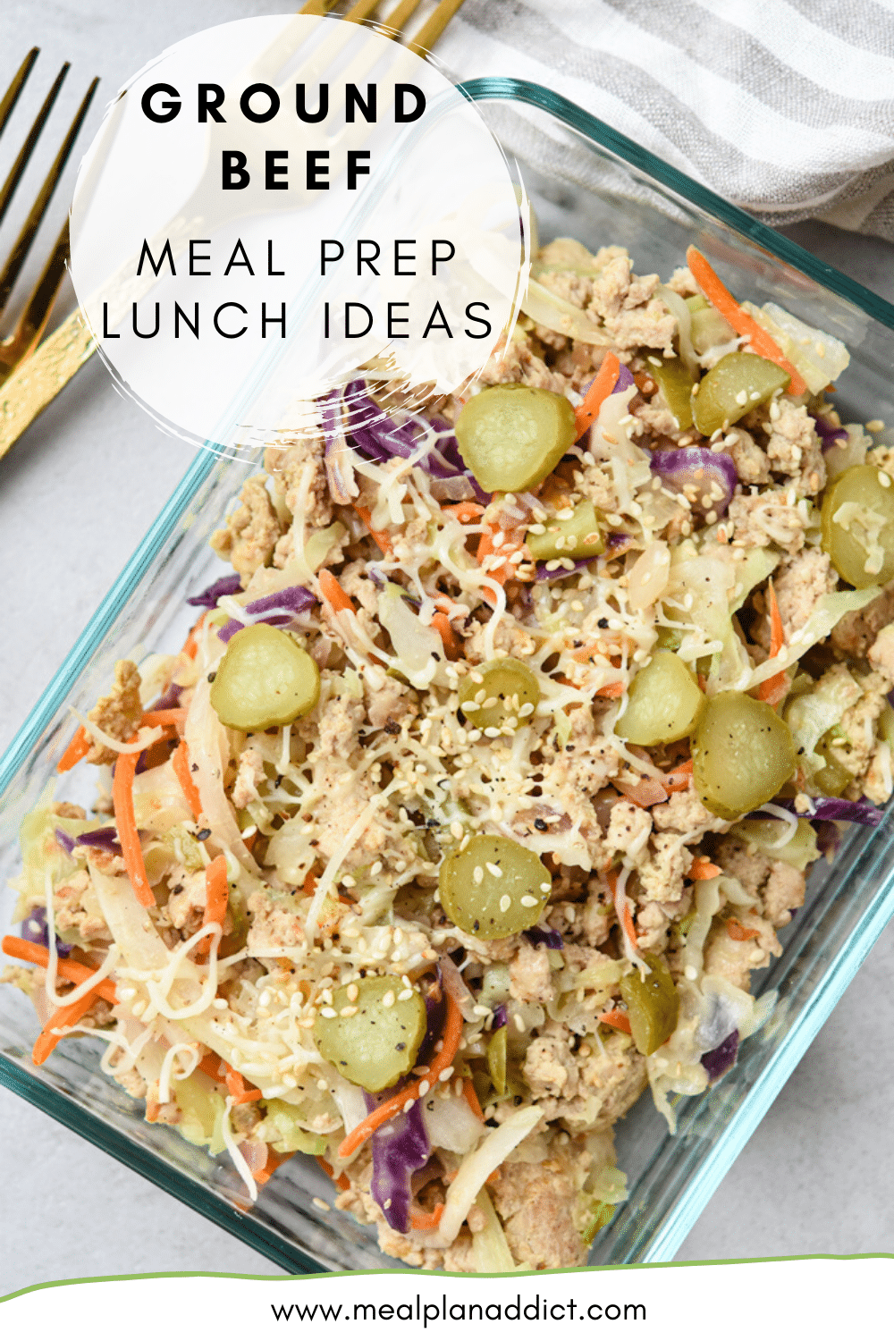 10 Ground Beef Meal Prep Lunch Ideas - Meal Plan Addict