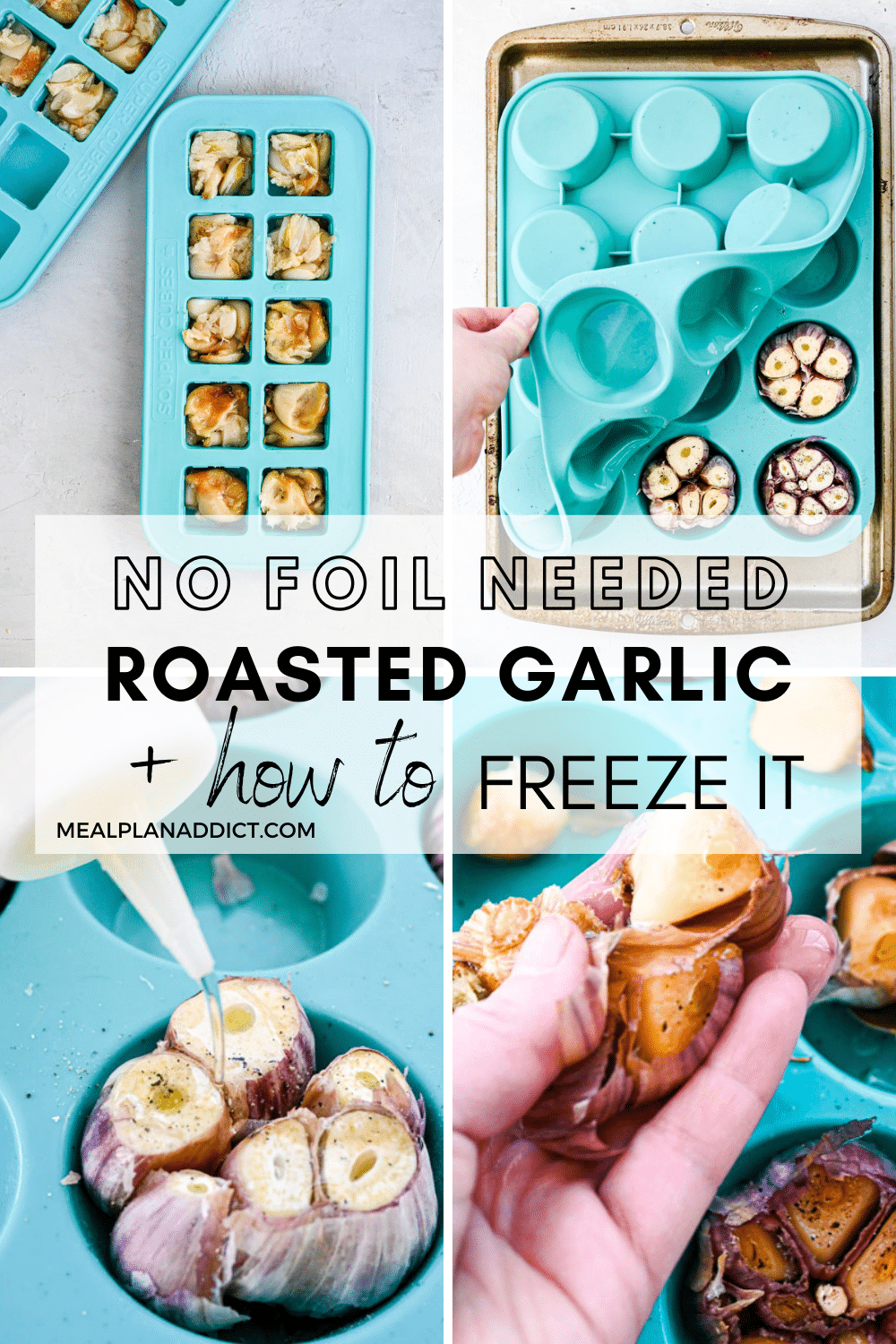 The no foil roasted garlic hack you need! (+ how to freeze it and what ...