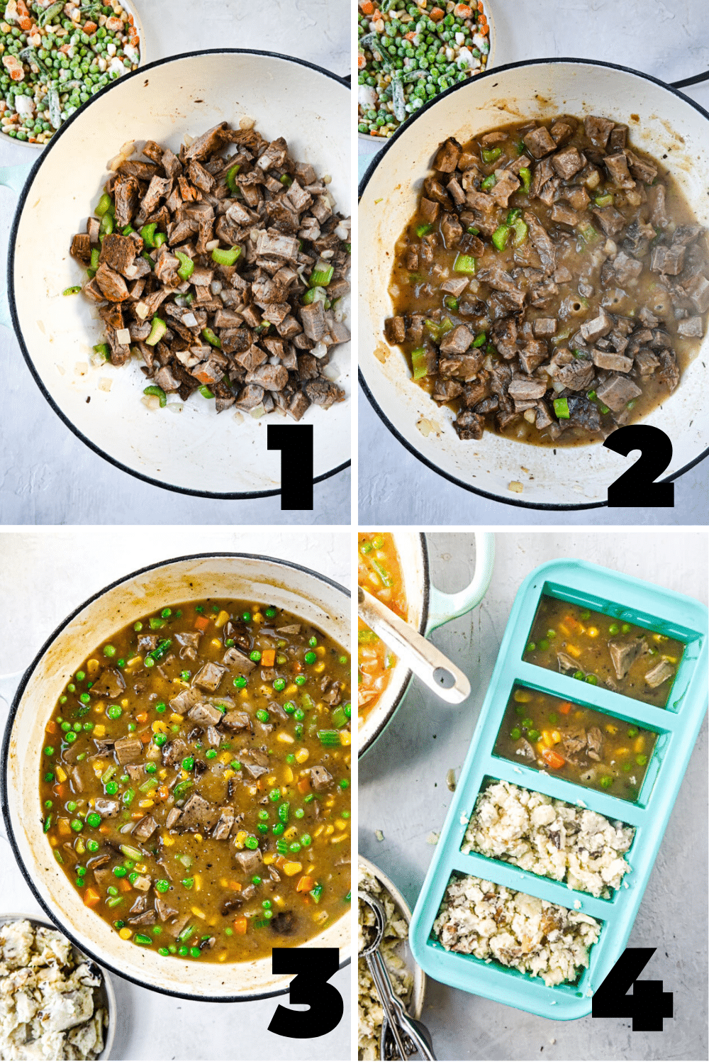 Leftover Roast Beef Shepard's Pie {Freezer Friendly} - Meal Plan Addict