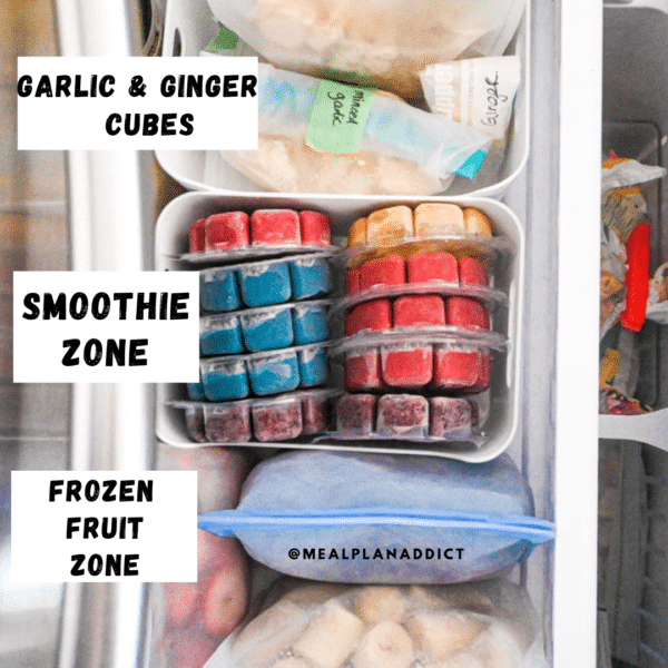 The Best Organization Tips for Small Freezers - Meal Plan Addict