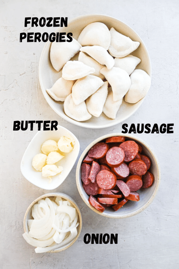 Sausage Perogy Foil Packets - Meal Plan Addict