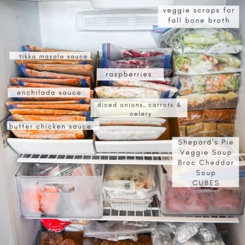 How to Build a Freezer Pantry - Meal Plan Addict